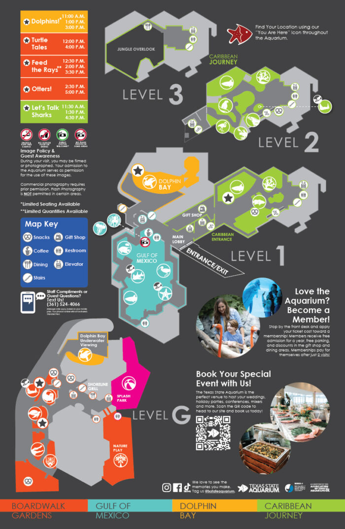Inside Map 2024 (NO 4D) - Texas State Aquarium